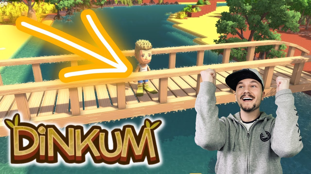 Building a Bridge in Dinkum! - YouTube