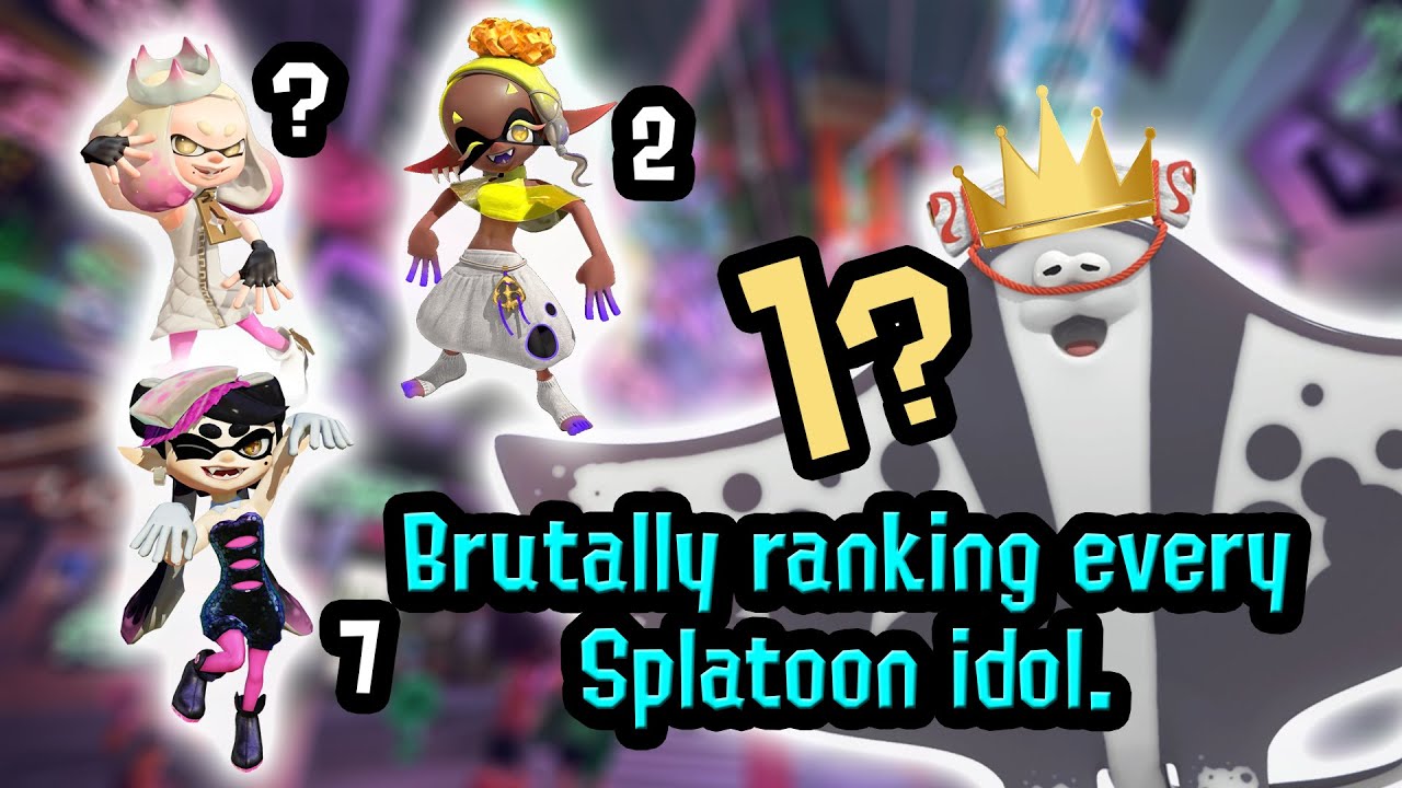 BRUTALLY ranking every Splatoon idol - YouTube
