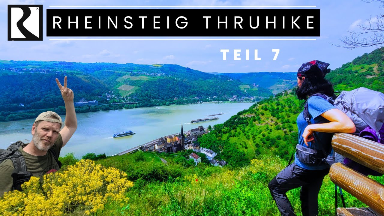 Rheinsteig Thruhike Teil 7 | Kaub - Assmannshausen [Etappen 16+17] 340 ...