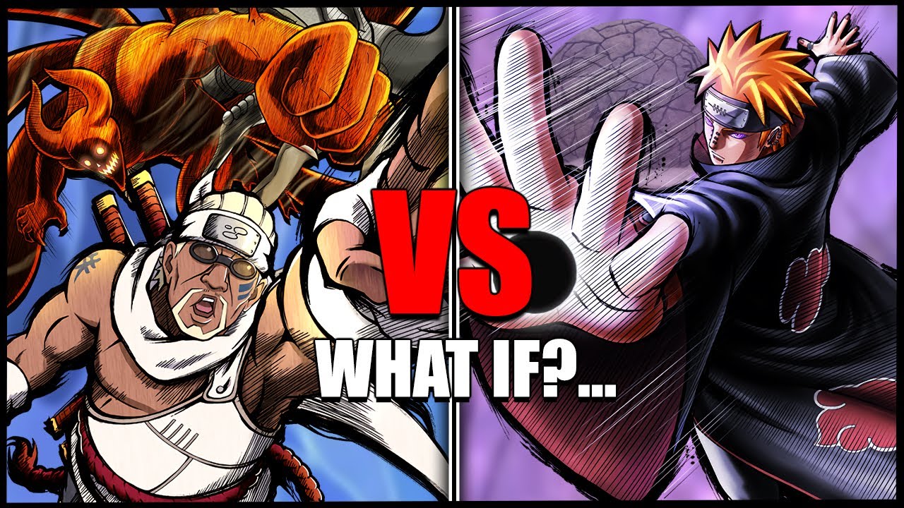 Naruto Killer Bee Vs Pain Youtube Naruto Shippuden: Itachi Vs Pain
