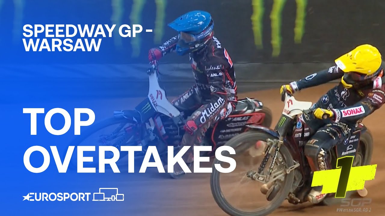 TOP 5 OVERTAKES! 💨 | 🇵🇱 Warsaw Speedway GP Highlights - YouTube