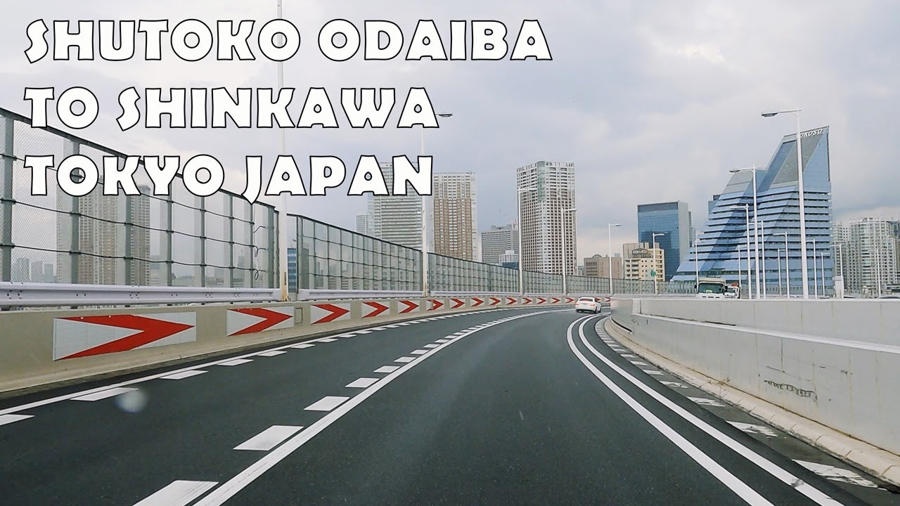 Tokyo Japan Drive 4K Shutoko Wangan-sen (Bayshore Route) Odaiba to ...