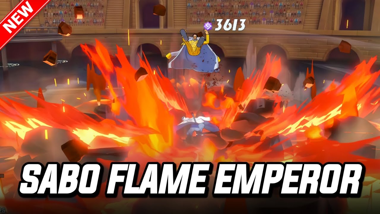 🔥 Old Sabo Better 😅 • Sabo Flame Emperor Gameplay • One Piece Fighting ...