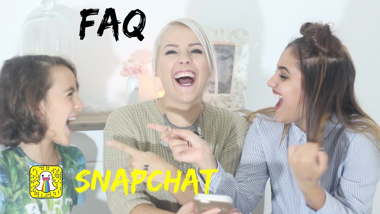 FAQ Snapchat : C'est quoi ces questions?? - YouTube
