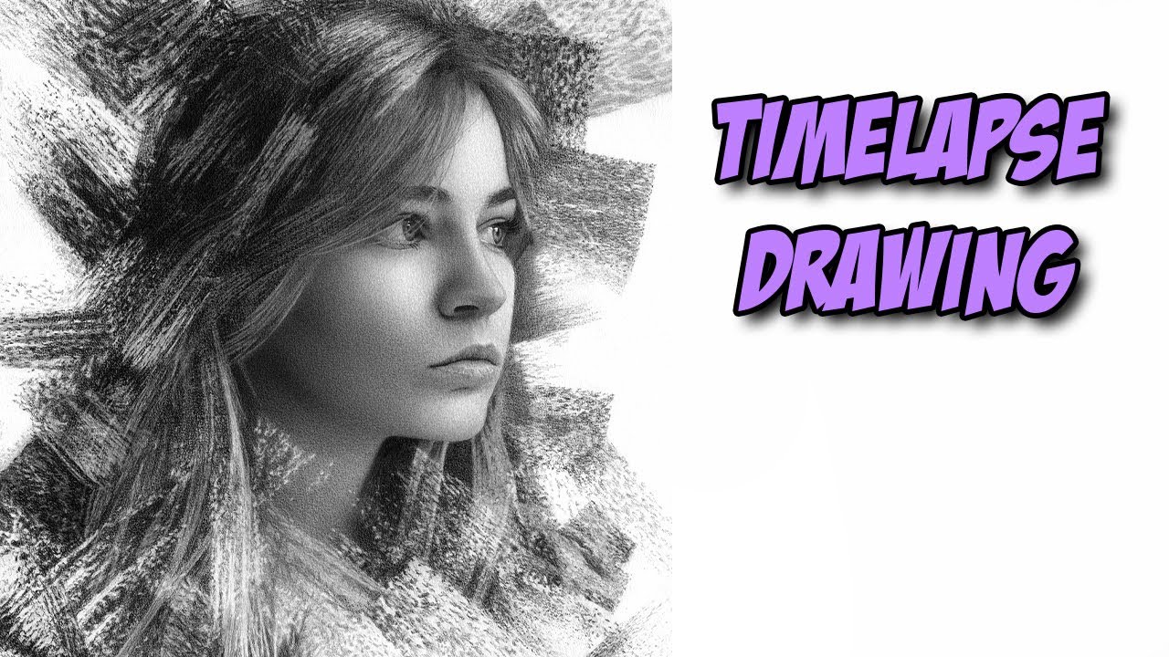 Expressive Portrait | Pencil Drawing Timelapse 2021 - YouTube