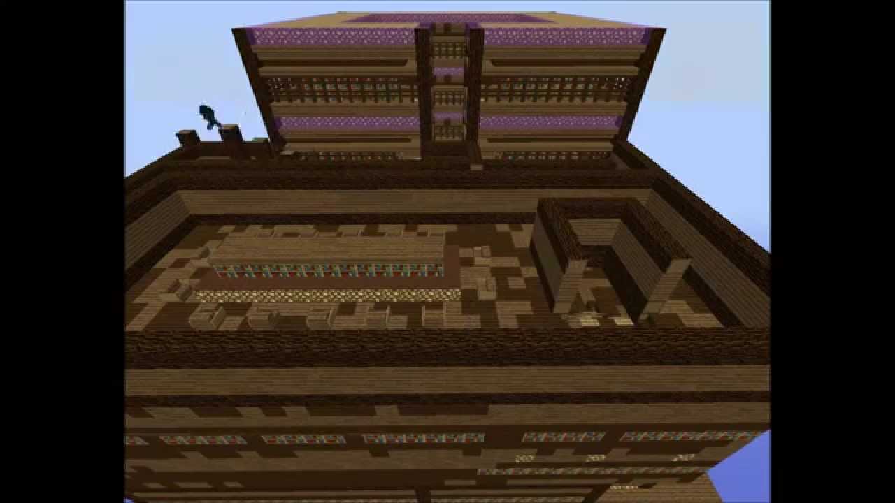 Minecraft Build Time Lapse - Enchanted Library Adventure Map - YouTube