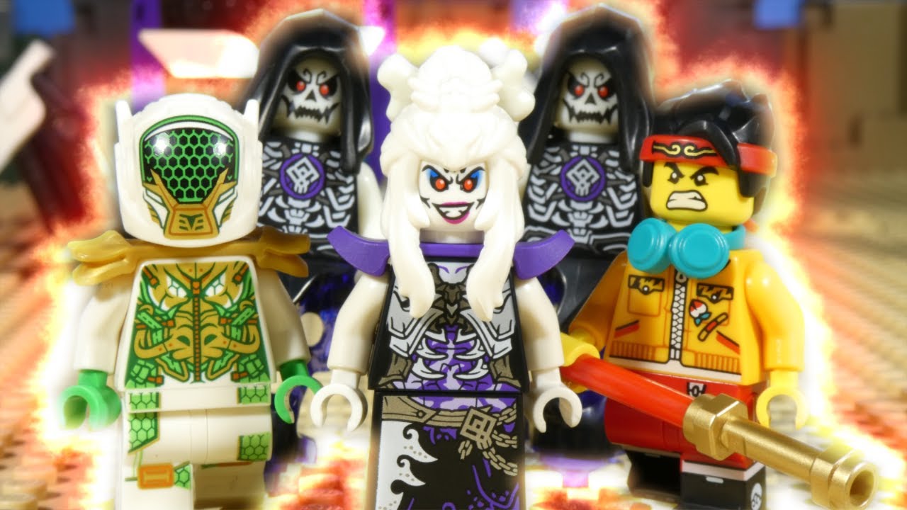 LEGO MONKIE KID - THE BONE DEMON + BATTLE COMPILATION - YouTube