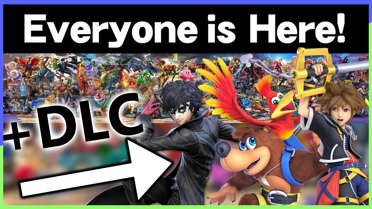 Everyone is Here Trailer with WITH ALL DLC! - Super Smash Bros ...