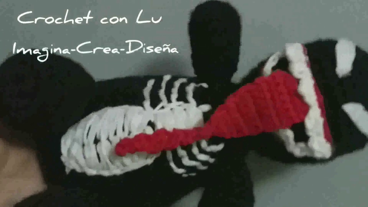 Amigurumi Venom a Crochet SuperHeroes a Crochet Amigurumi Venom toy ...