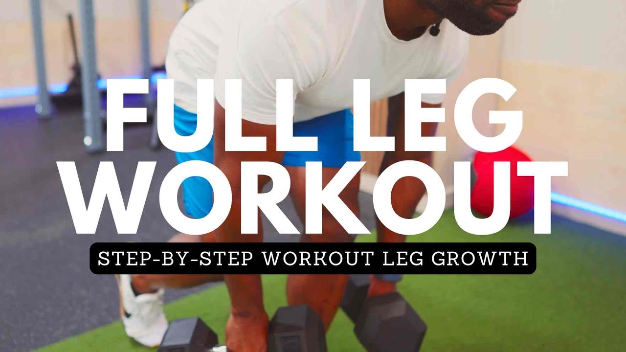 Complete Leg Workout | Grow your quads, hams, and calves - YouTube