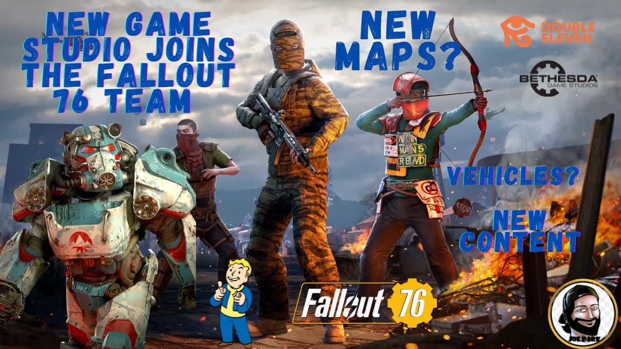 BREAKING NEWS, JUST ANNOUNCED. NEW GAMING STUDIO JOINS THE FALLOUT 76 ...