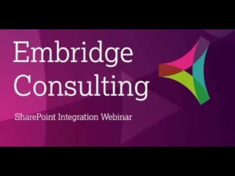 SharePoint Integration Tool from Embridge Consulting - YouTube