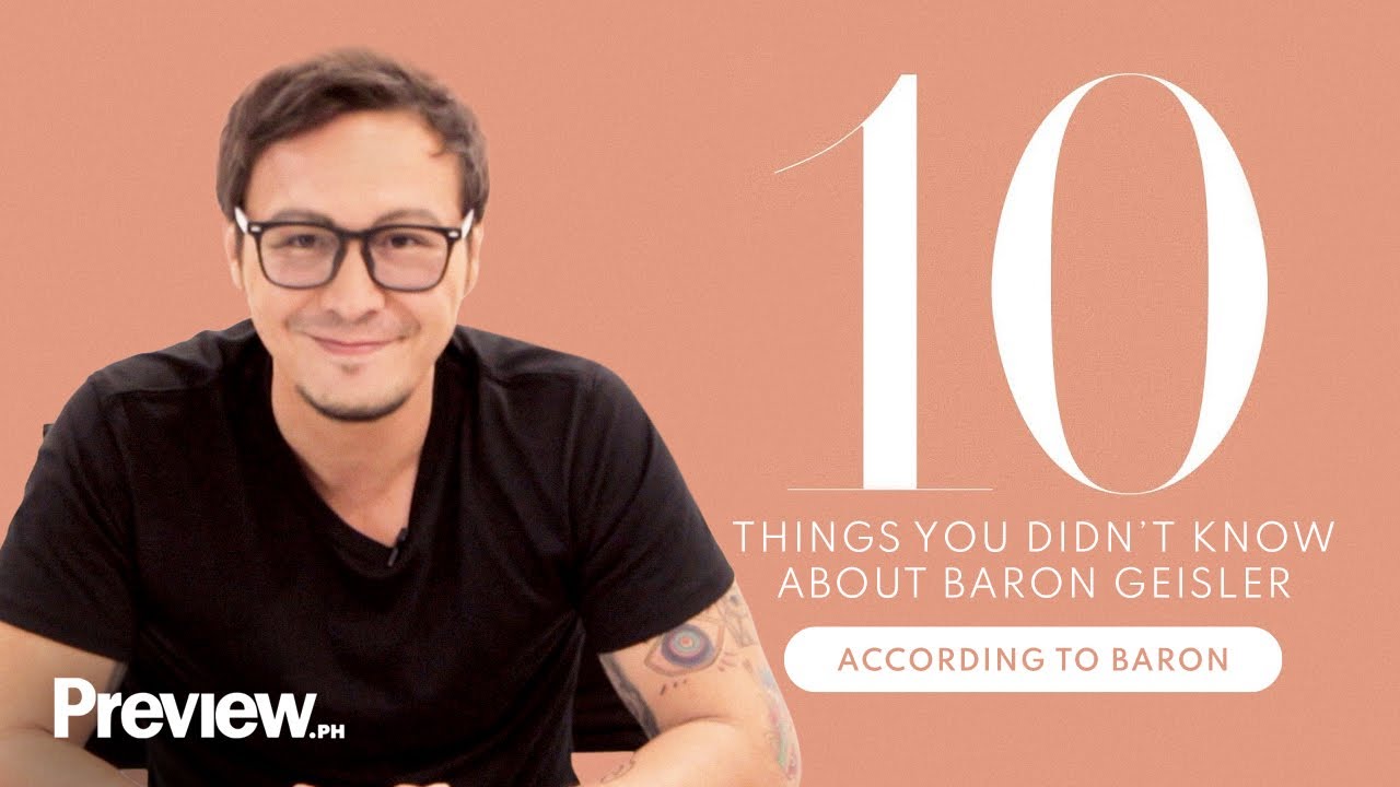 10 Things You Didn't Know About Baron Geisler | Preview 10 | PREVIEW ...