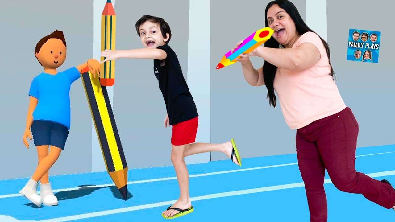 A FANTÁSTICA CORRIDA DE DESENHO no Doodle Run - YouTube