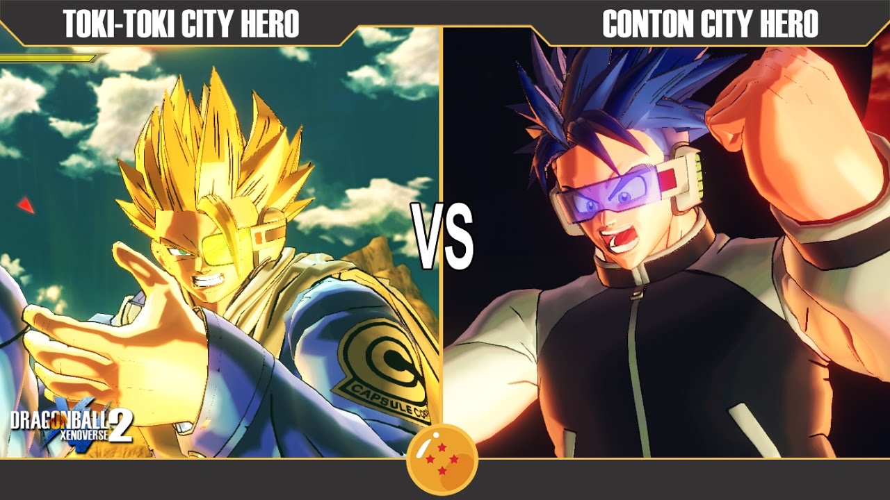 Dragonball Xenoverse 2 : Hero (XV1) vs Hero (XV2) - YouTube