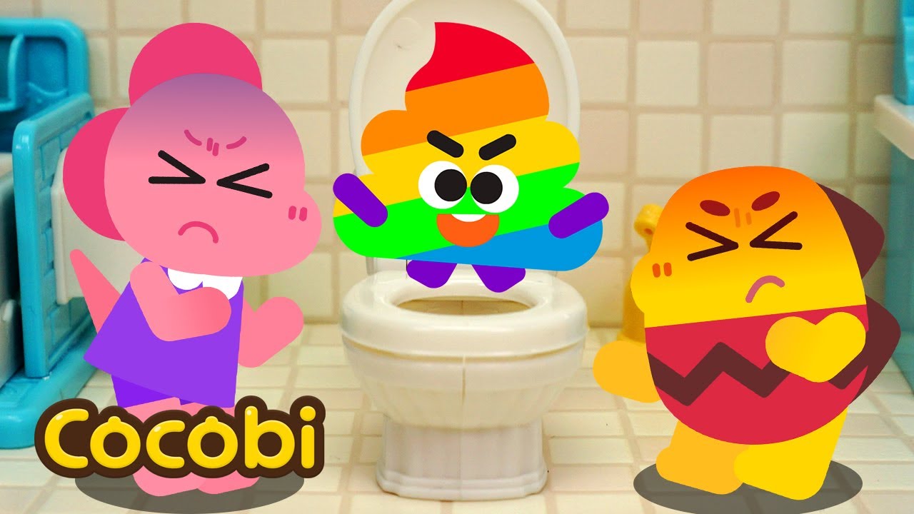 Rainbow Poop and Colorful Foods Song🌈💩 + More BEST Fun Songs for Kids ...