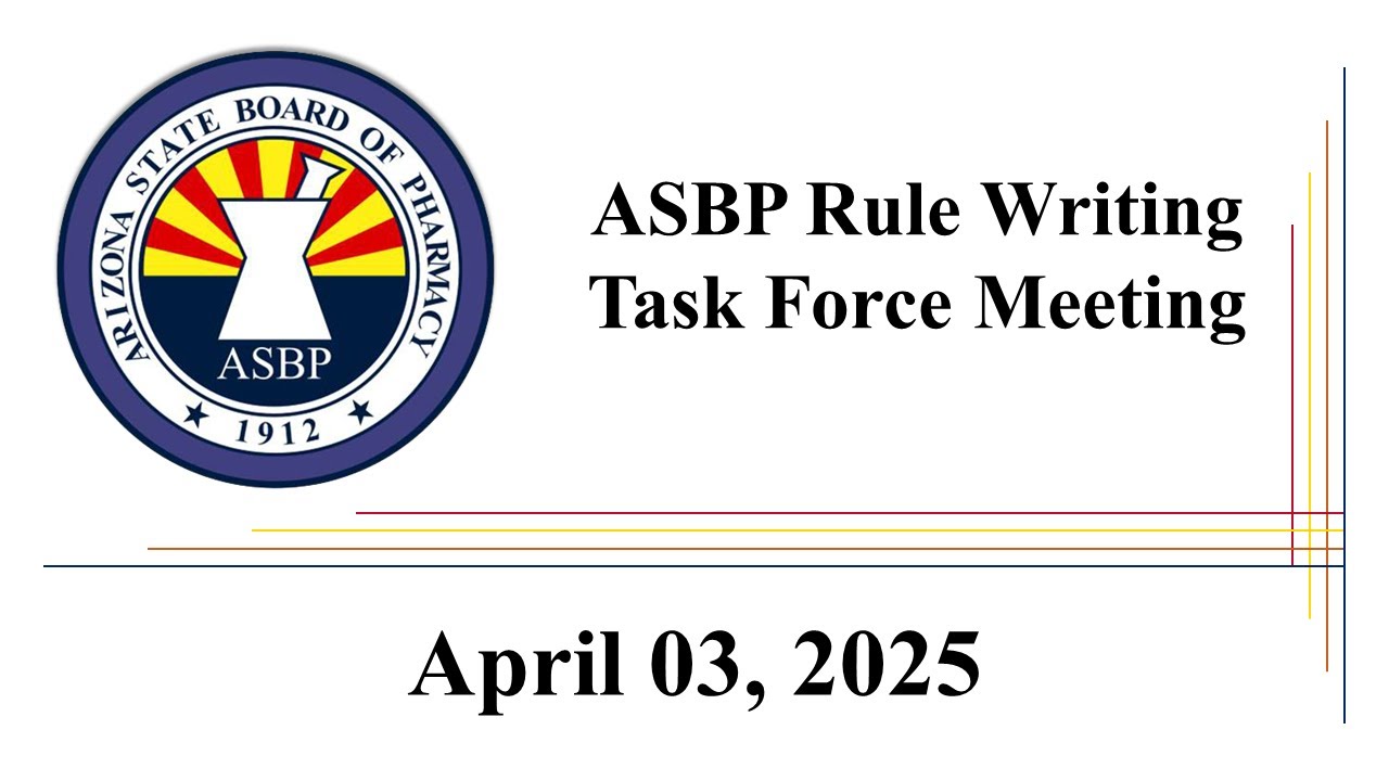 Task Force Committee - Rule Writing - YouTube