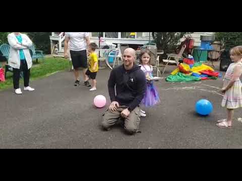 Daughter pies Dad in Face