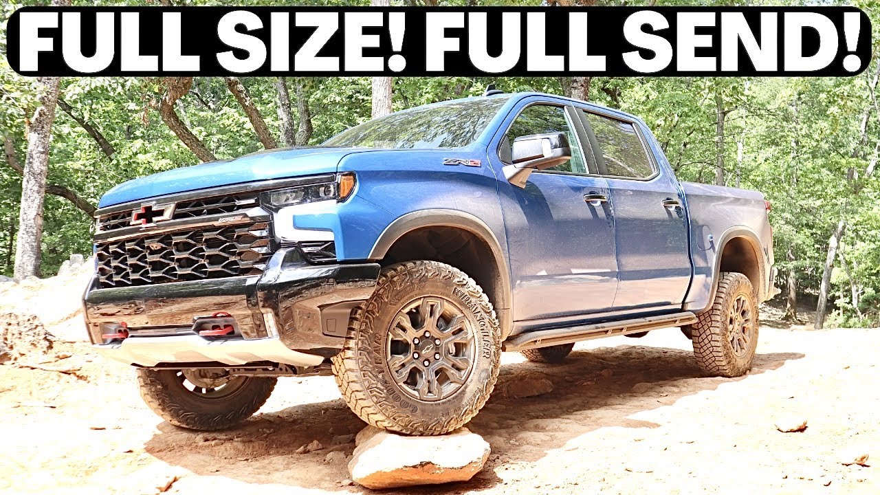 Offroading the NEW Chevrolet Silverado ZR2! - YouTube