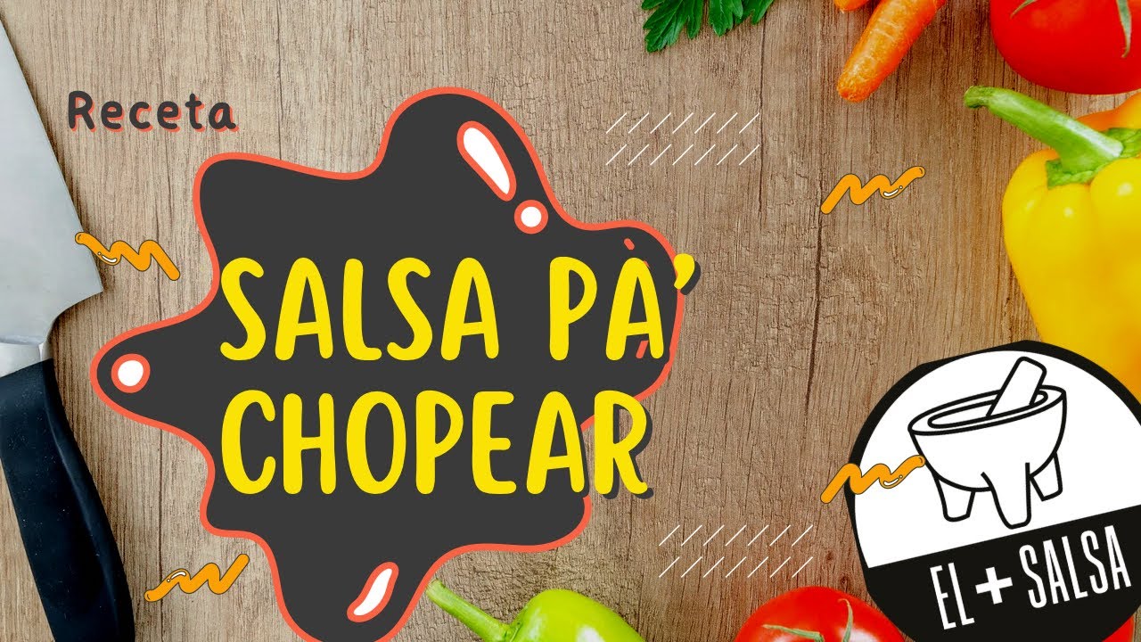 La salsa para chopear los tacos a vapor - YouTube