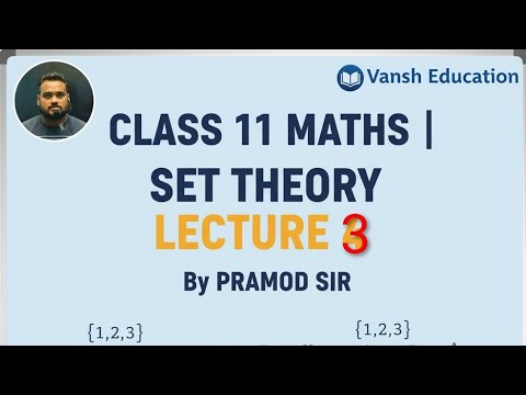 Class 11 Maths | Set Theory - Lecture 3 | Venn Diagrams, Complement of ...
