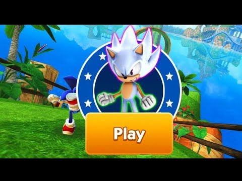 Sonic Dash - Hyper Sonic Unlocked and Fully Upgraded - All Characters ...