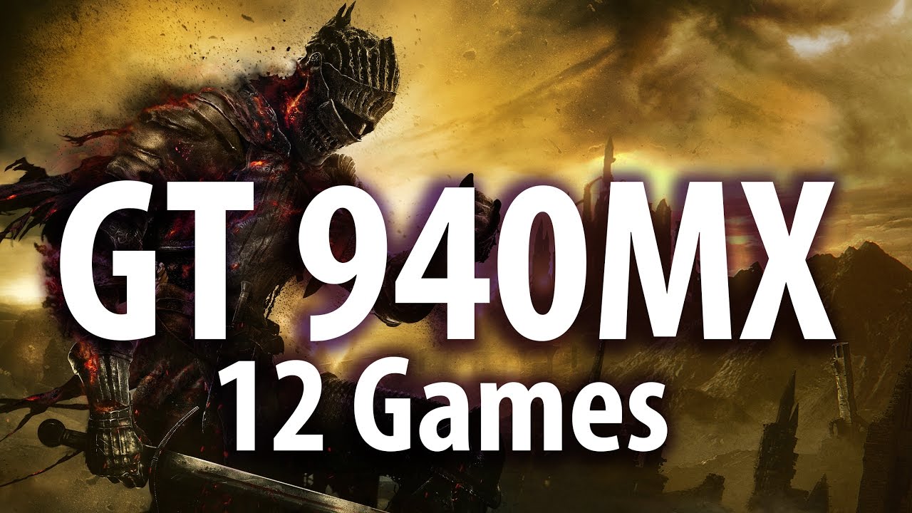 GT 940MX 12 Games || GTA V, Witcher 3, Battlefield 1, Fallout 4, AC ...