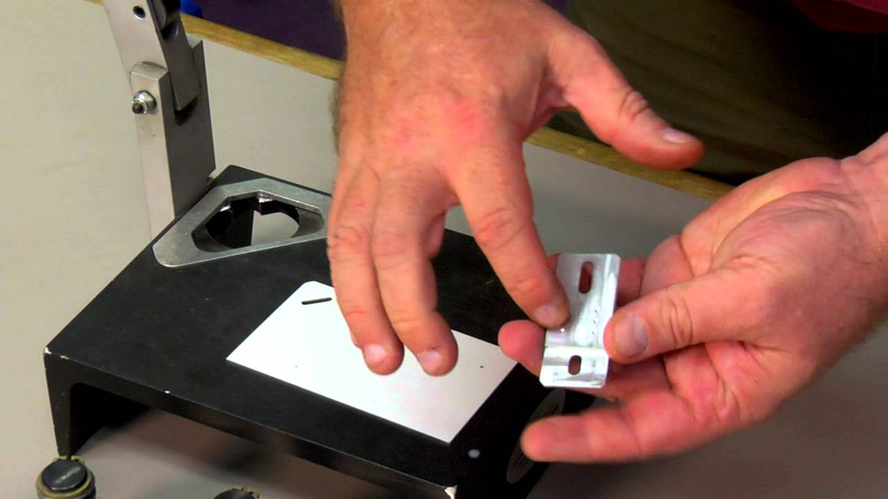 Using the Accucutter Cornermate - - YouTube