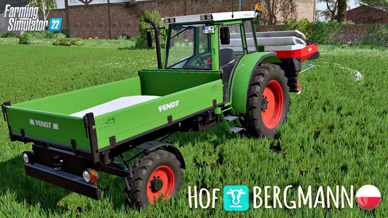 DRUGA DAWKA NAWOZU na Hof Bergmann ☆ Farming Simulator 22 ☆ #21 ㋡ Anton ...