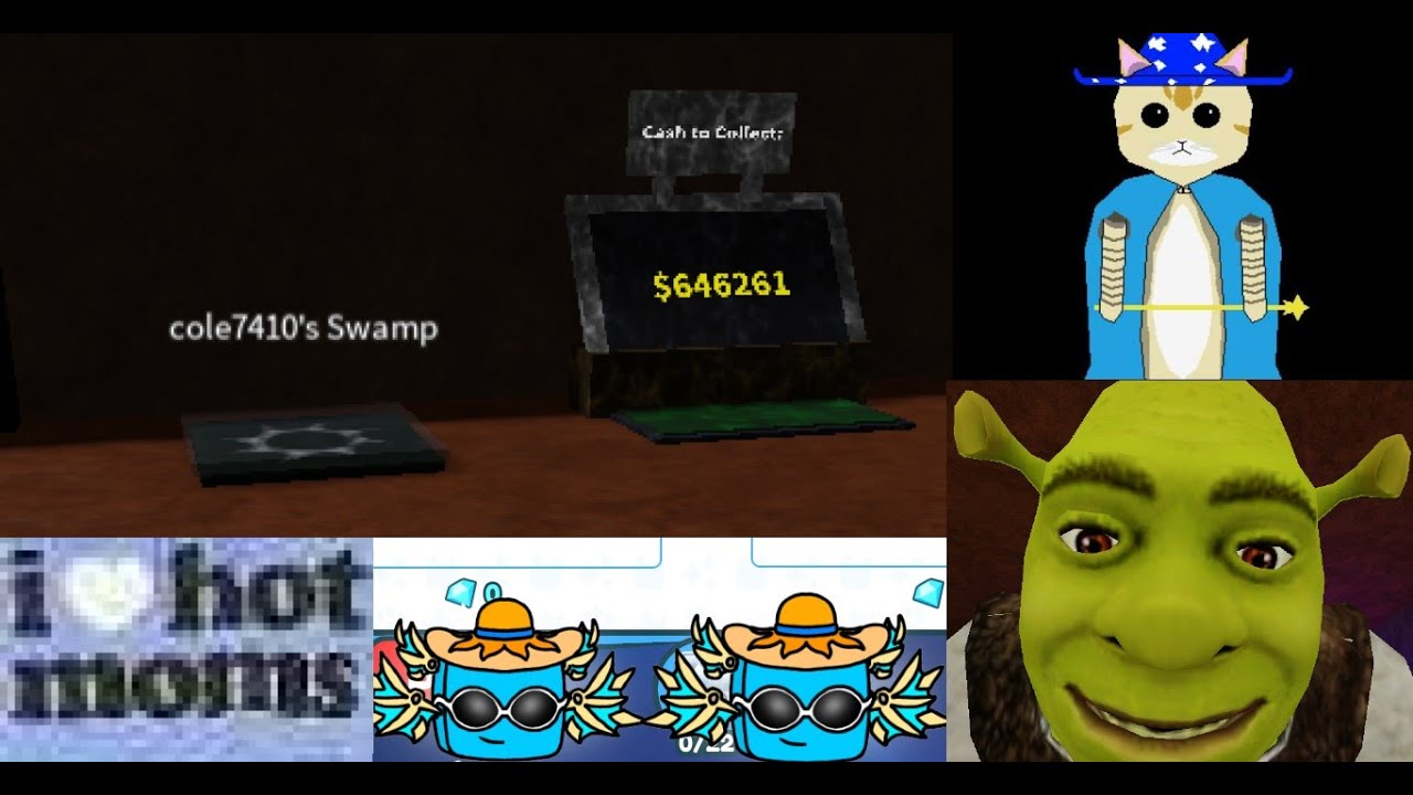 playing shreks swamp tycoon - YouTube