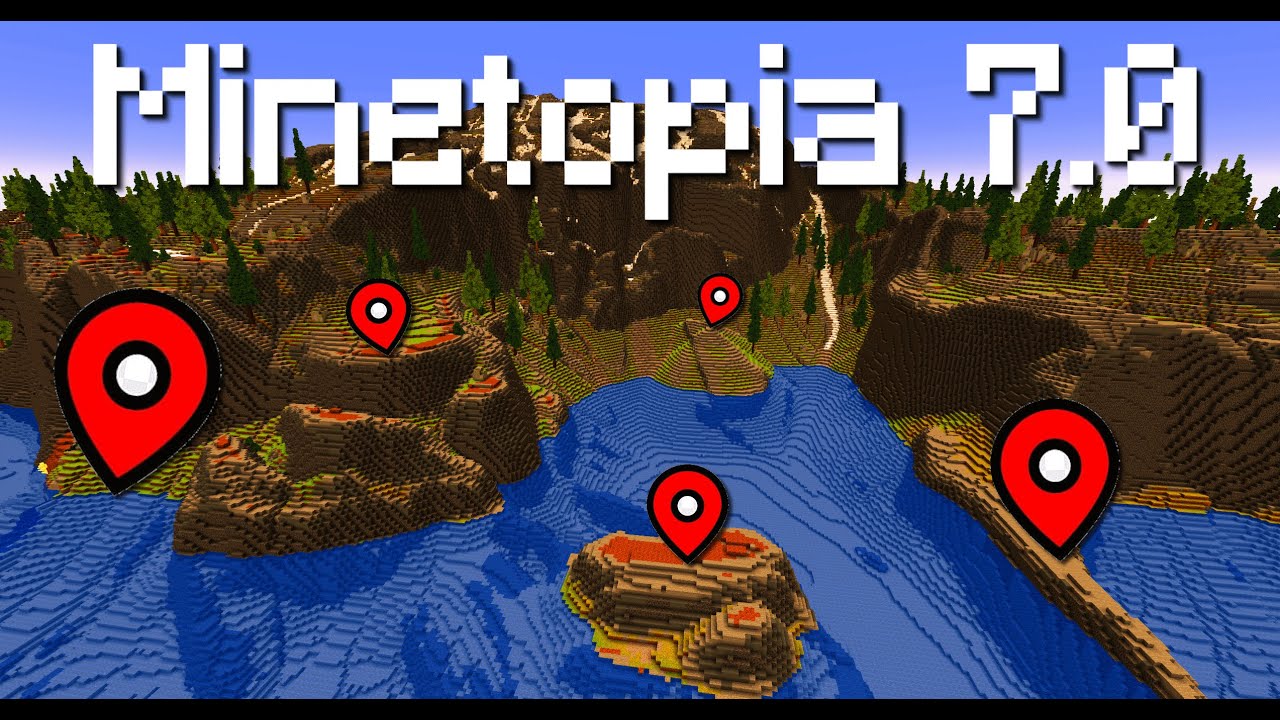 MINETOPIA 7.0 MAP BEKIJKEN! - YouTube