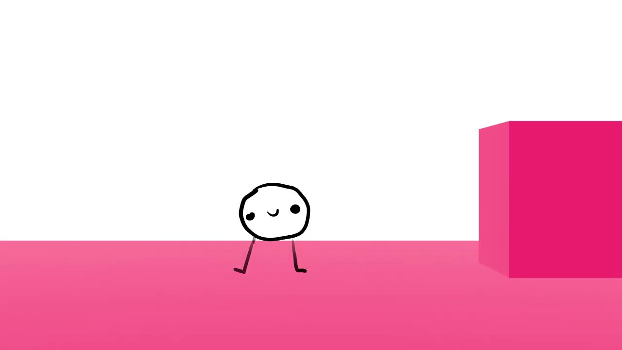 The Cube (Blender 2D animation test) - YouTube