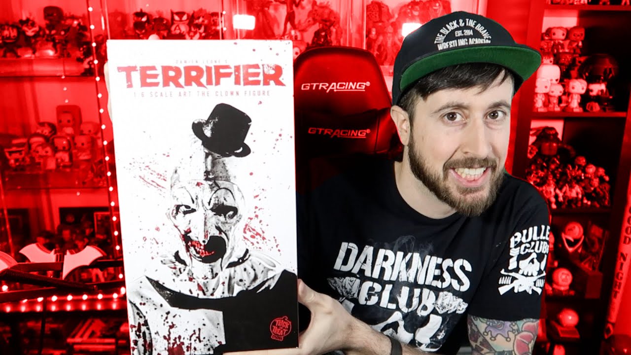 TRICK OR TREAT STUDIOS - TERRIFIER ART THE CLOWN FIGURE (UNBOXING ...