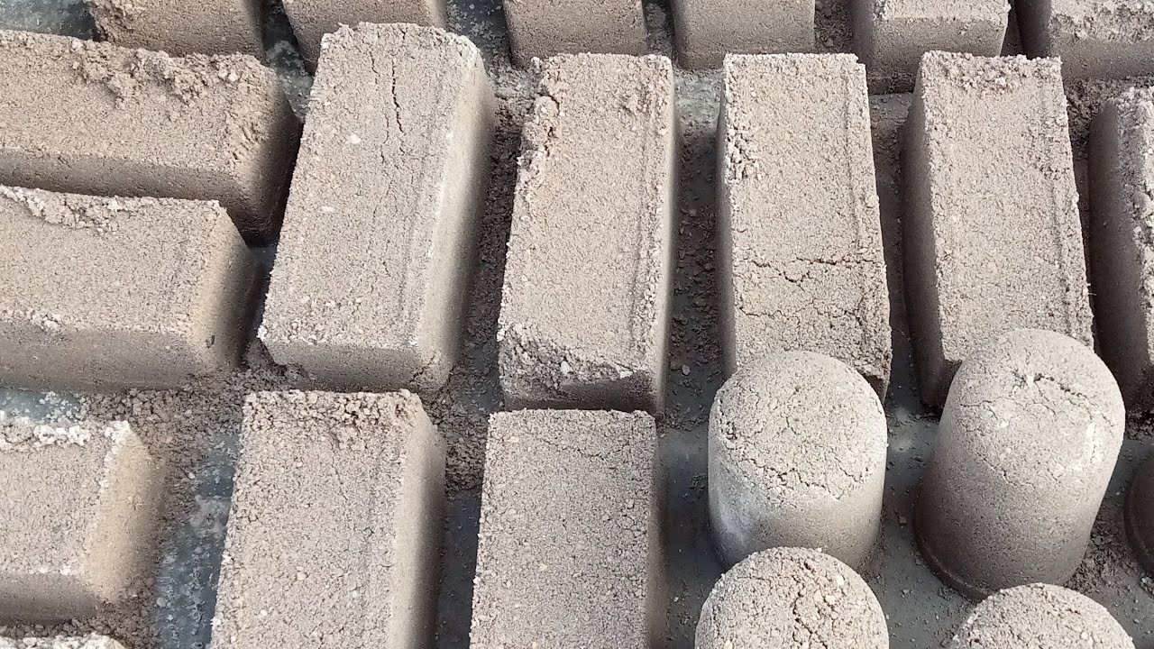 Extra soft crispy dusty sand cement blocks dry water Crumbling in tub 💥 ...