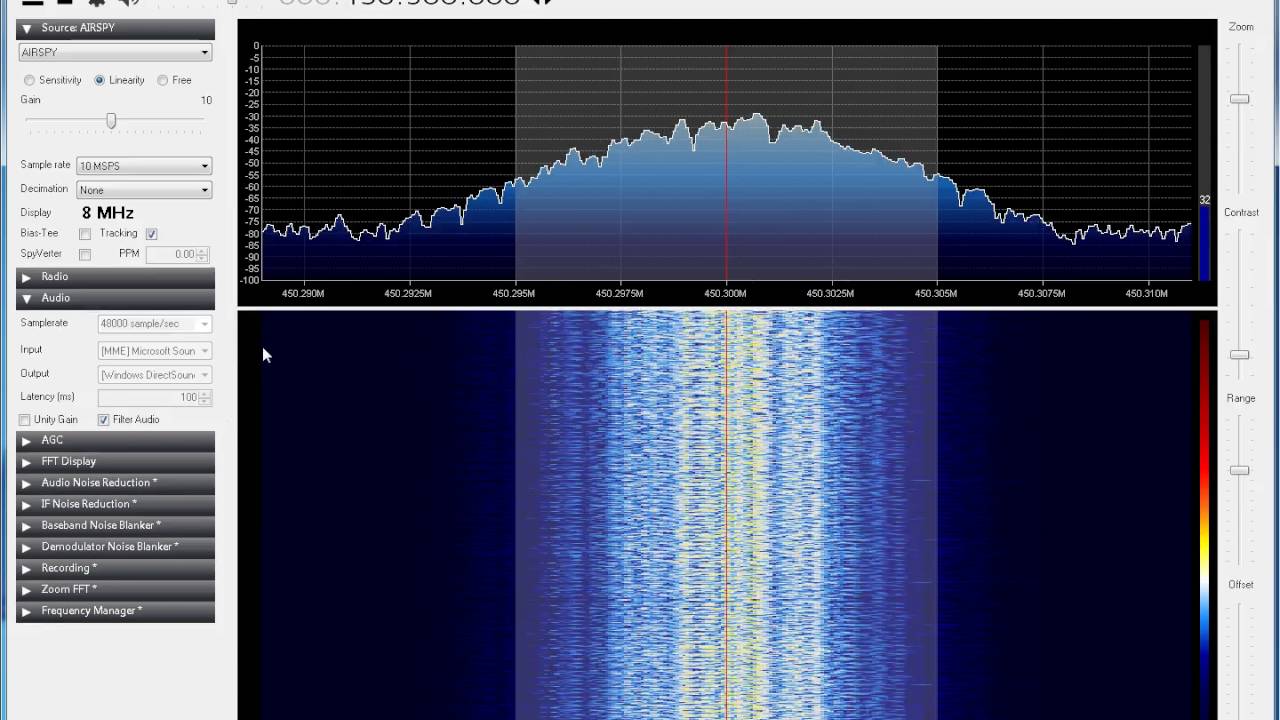 Airspy R2 Sound Test Part 2 Sdr V1457 Youtube