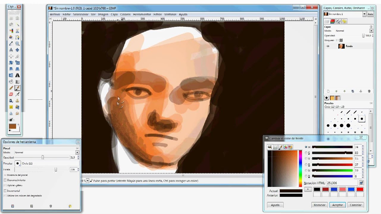 Rain Studios - GIMP - Video Tutorial - PINCEL - 05 - YouTube