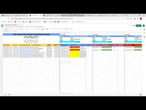 FMS PURCHASE ORDER TRACKING SYSTEM - YouTube