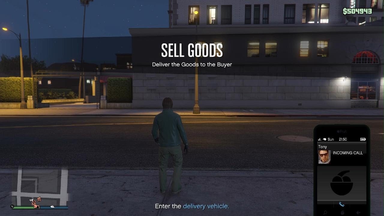 GTA ONLINE: Selling nightclub goods - YouTube
