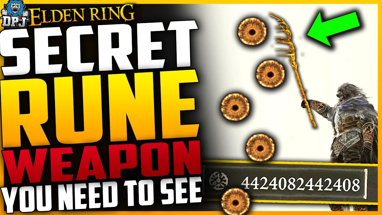 SUPER RARE RUNE WEAPON GIVES YOU RUNES ON HIT - Elden Ring - How To Get ...
