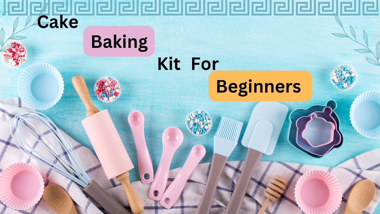 Baking Kit for Beginners | Essentials baking Tools for Beginners ...