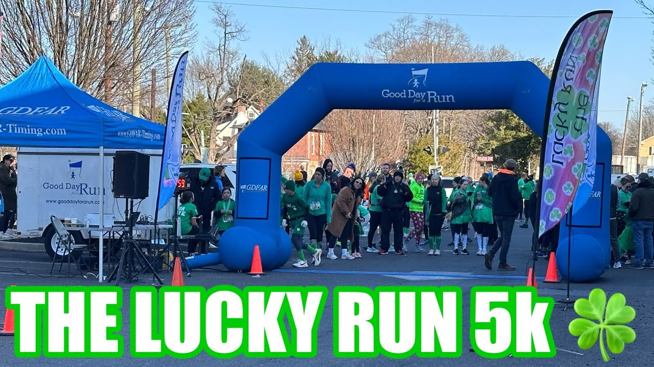 The Lucky Run 5K 2025 (Full Course) I Virtual Treadmill Run - YouTube