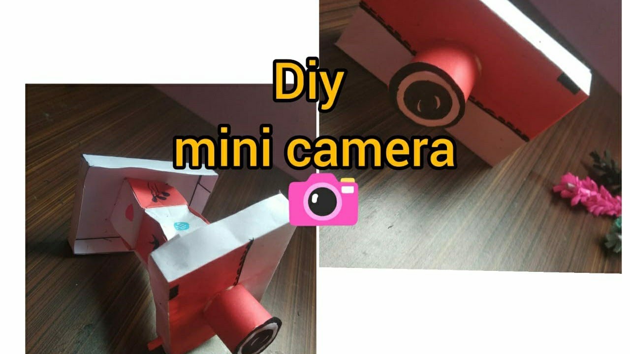 Diy miniature camera📷 - YouTube