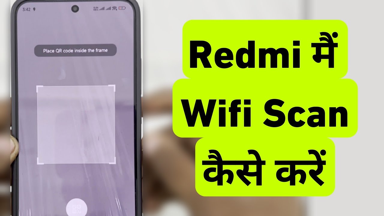 Redmi Me WiFi Scan Kaise Kare | How To Scan Wifi In Redmi - YouTube