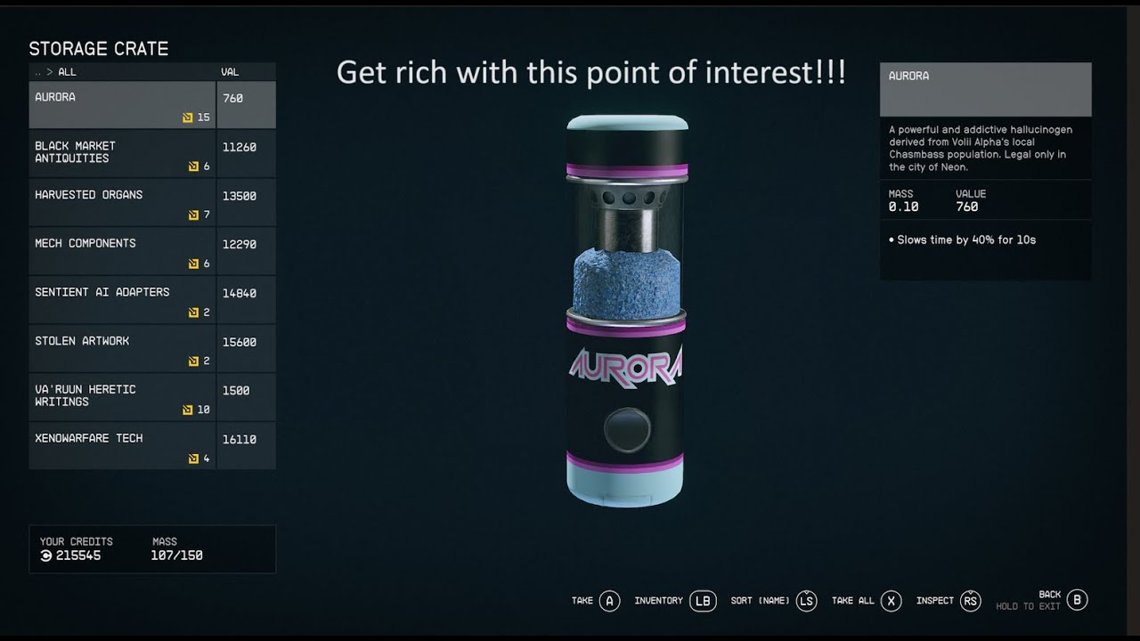 Starfield this unique POI will make you rich: The vulture's roost - YouTube