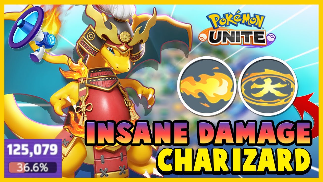 125,000 DAMAGE! *INSANE Damage* Energy Amplifier Charizard Build ...