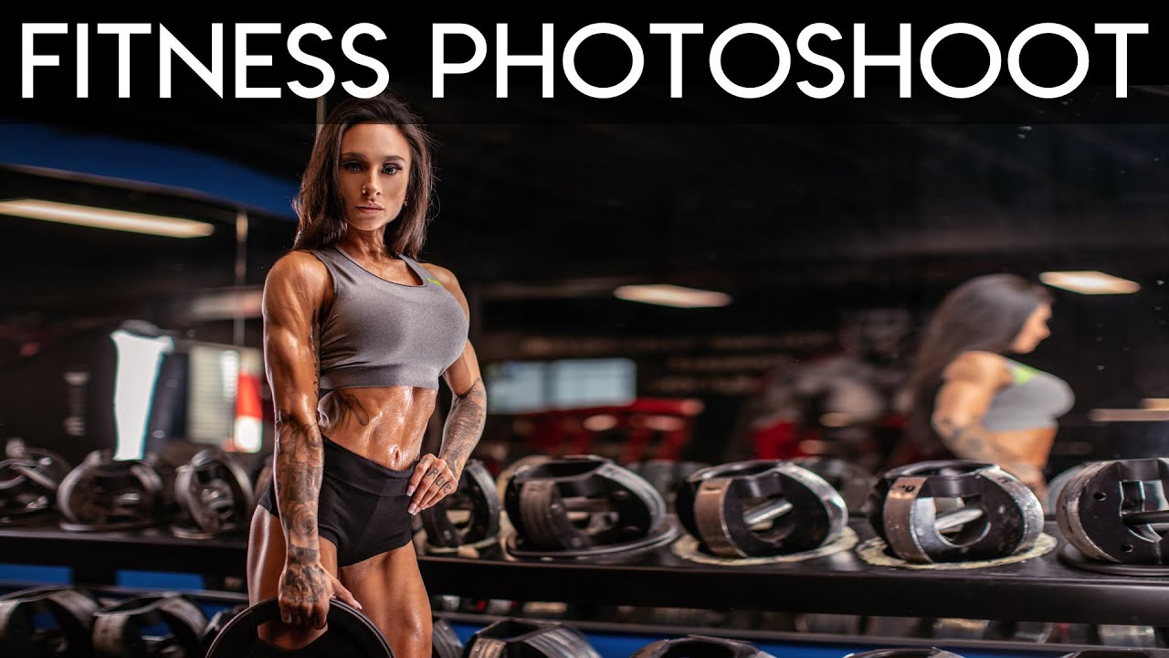 FITNESS MODEL PHOTOSHOOT | GYM | BTS (BEHIND THE SCENES) - YouTube
