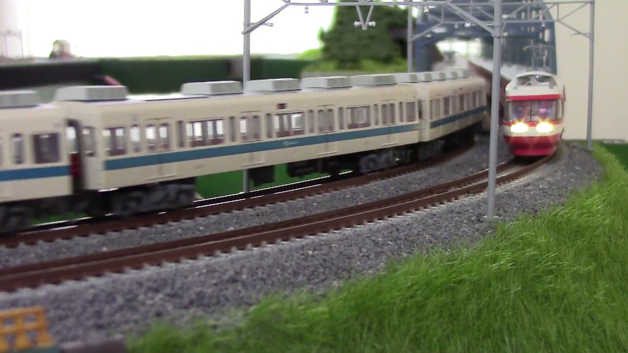 N-gauge TOMIX Odakyu Ltd.Exp HiSE Type 10000 by DCC Music-Horn - YouTube