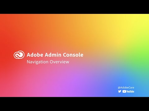 Navigating the Adobe Admin Console for your Creative Cloud Team Subscription
