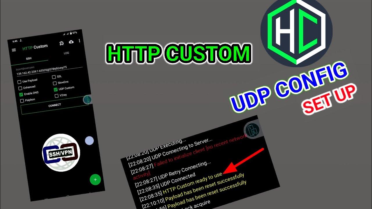 HOW TO SET HTTP CUSTOM UDP SETTINGS GUIDE - YouTube