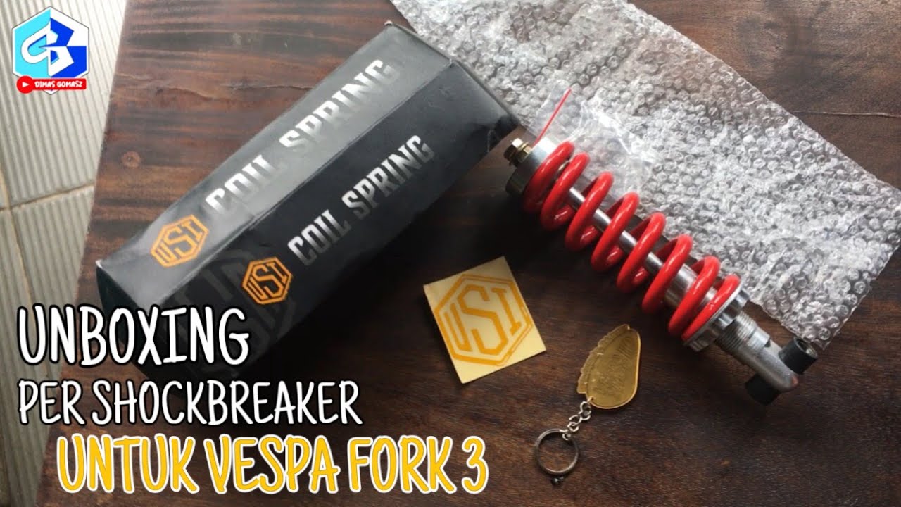 PER SHOCKBREAKER CUSTOM UNTUK FORK 3 VESPA || ( VIDEO 53 ) #shockbreakercostum #vespa - YouTube